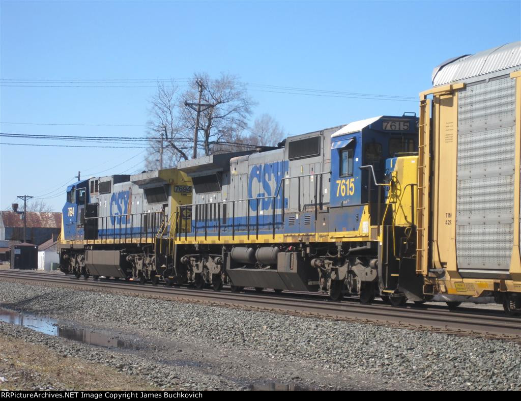 CSX 7615 and CSX 7694